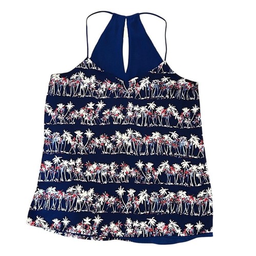 Express Barcelona Women's Palm Tree Reversible Cami Tank, Size XS | eBay