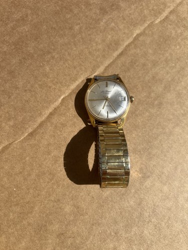 RARE Old Swiss Made 18K Gold LEE FRANK 17 Jewels Mens Watch Incabloc ...