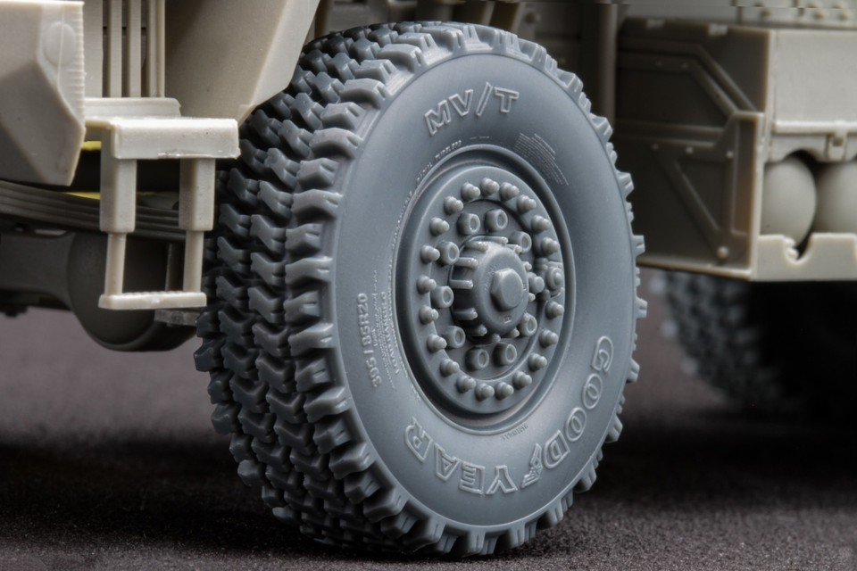 HIMARS V1 Ordinary wheel set (3d printed) for Trumpeter kit 1/35 ScaleX ...