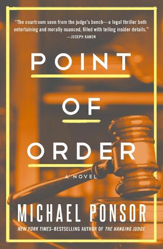 Michael Ponsor Point of Order (Poche) Judge Norcross Novels | eBay