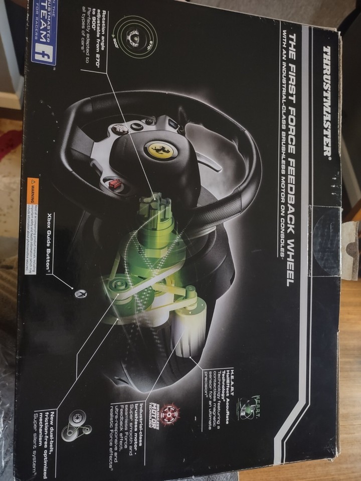 THRUSTMASTER TX Racing Wheel Ferrari 458 Italia Edition, T3pa-Pro ...