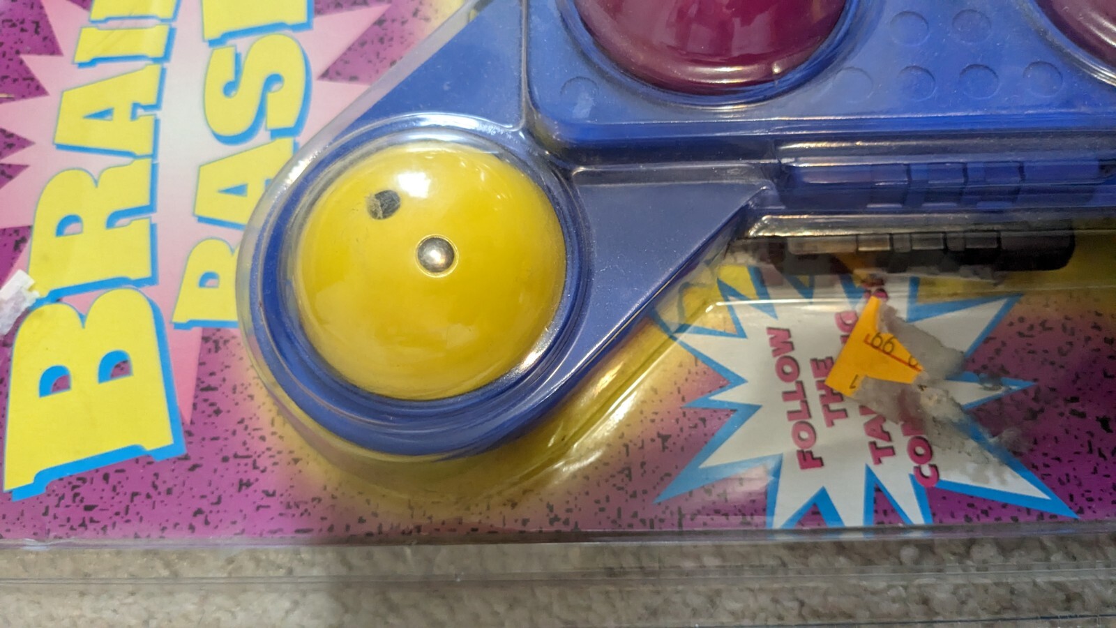 Vintage Sealed 1994 Tiger Electronics Brain Bash Voice Command Memory ...