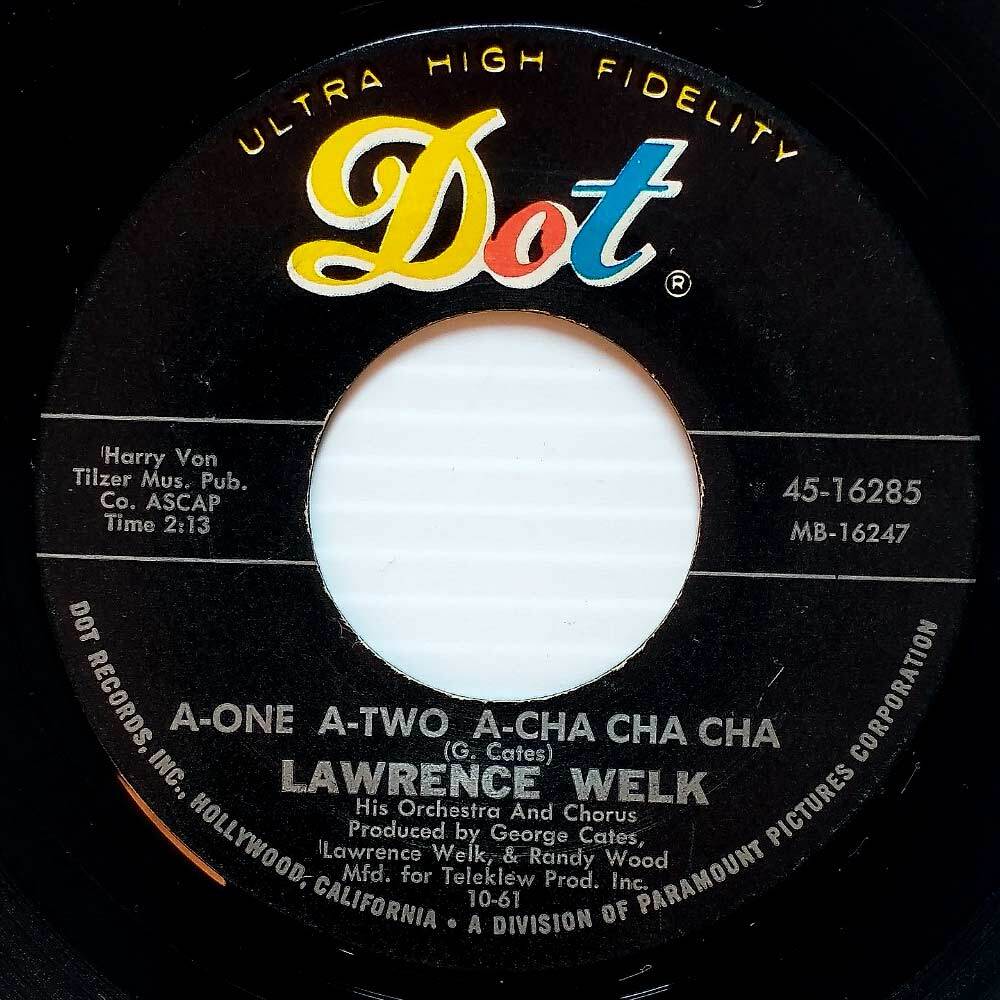 Lawrence Welk - You Gave Me Wings / A-One A-Two A-Cha Cha Cha [7" 45 rpm Single] | eBay
