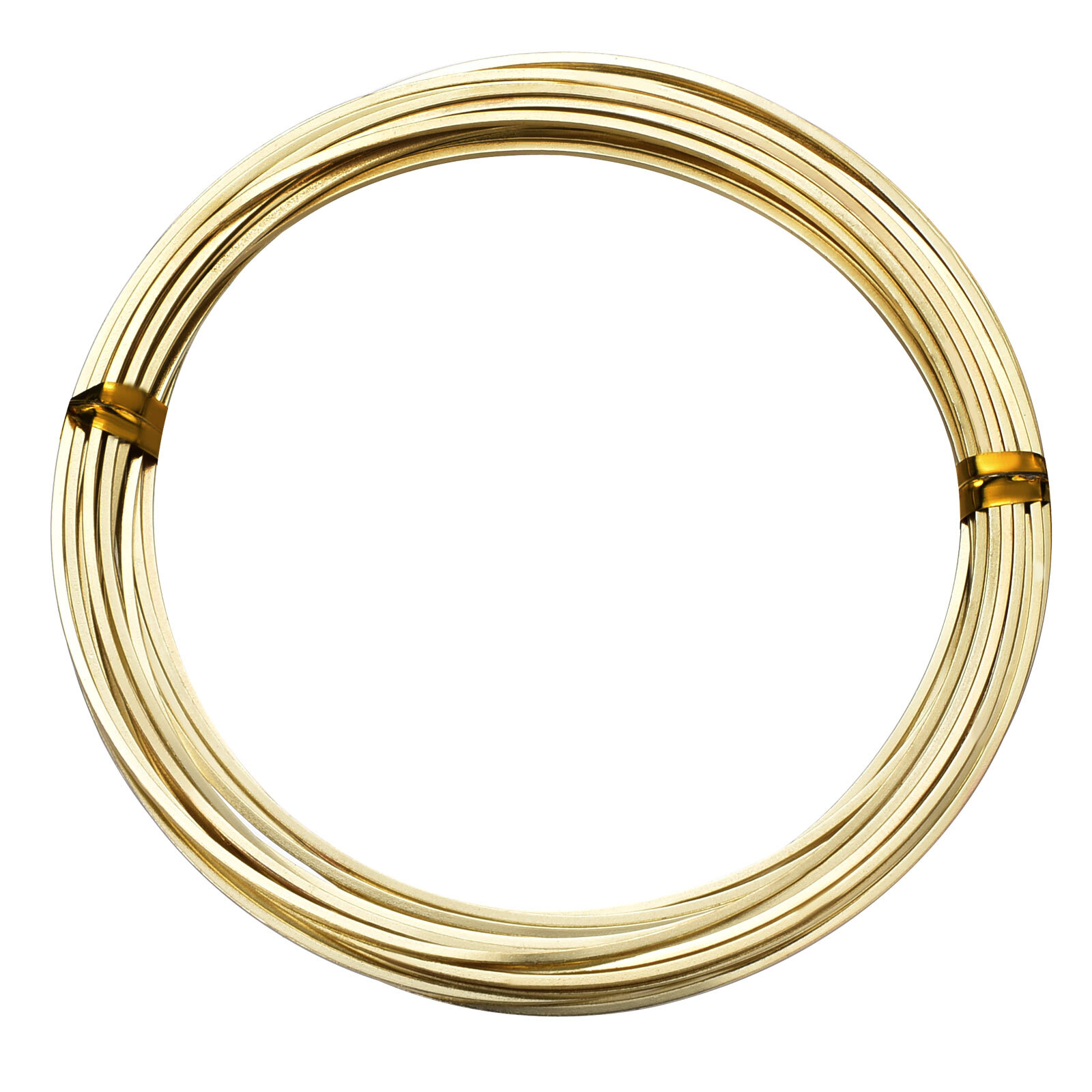 Soft Brass Wire, 1 Roll 20Ga/0.8mm 5m/16.4ft Gold Plated Square Craft ...