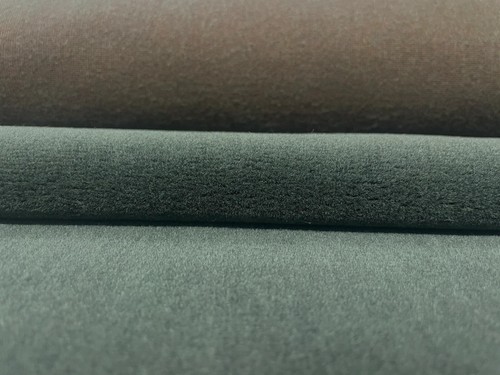 3 yd Herman Miller Allusion Black Green Alpaca Velvet Upholstery Fabric ...