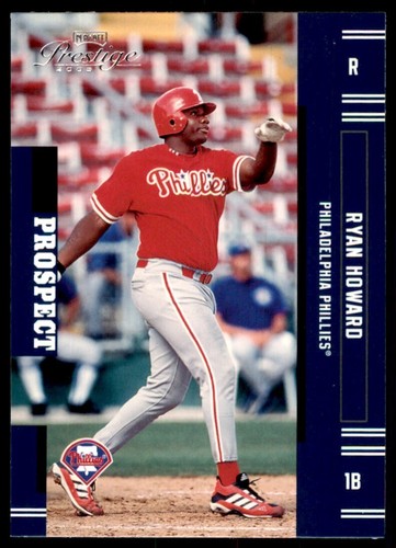 2005 Playoff Prestige Ryan Howard Baseball Cards #163 | eBay