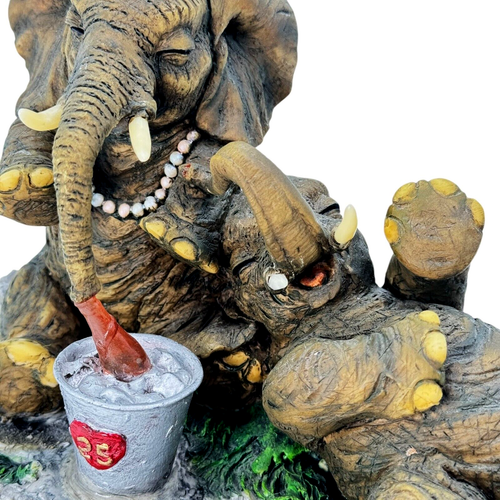 Elephants Fun Drinking Silly Party Alcohol Drunk Laughing Ruby's ...