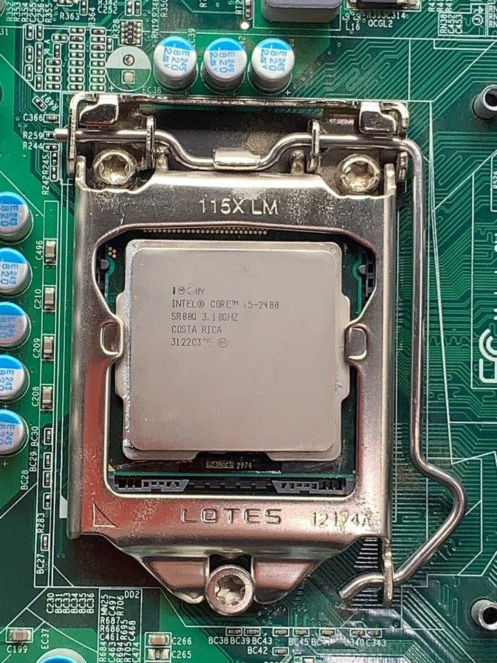 Acer Q65H2-AM Motherboard Q65 8GB DDR3 mATX Intel i5-2400 3.10GHz ...