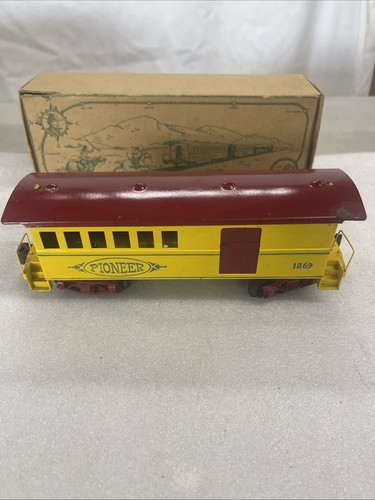 Rare Vintage Thomas Industries O Scale Pioneer Days #1869 Passenger Coach Car | eBay