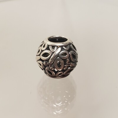 Pandora Sterling Silver Openwork Butterfly Garden Charm Bead 790895 | eBay
