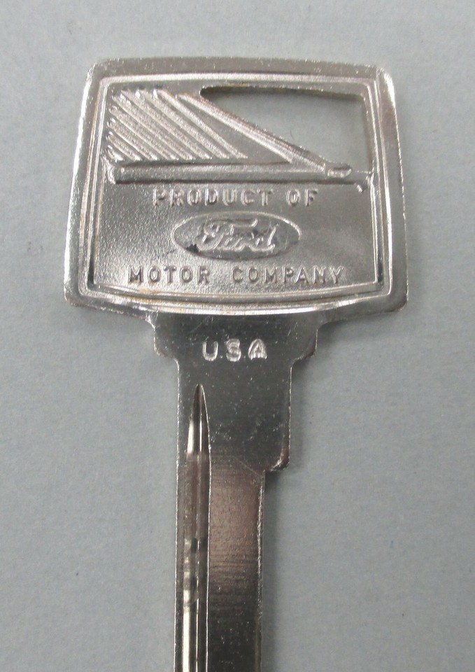 Ford FALCON Keys OEM Nickel NOS Single Cut 1960 1961 1962 1963 1964 ...
