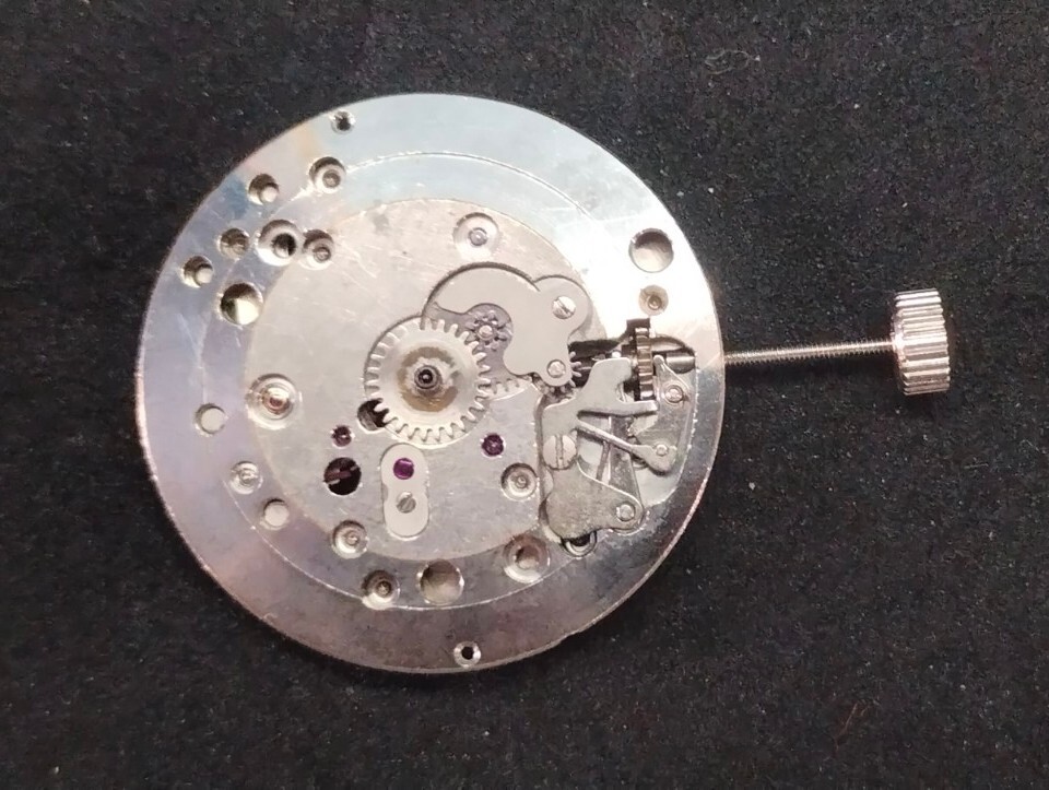SWISS WINDING MOVEMENT CAL NO.ST96 MO-A-41 KEY ROD ON-3 - Picture 3 of 9