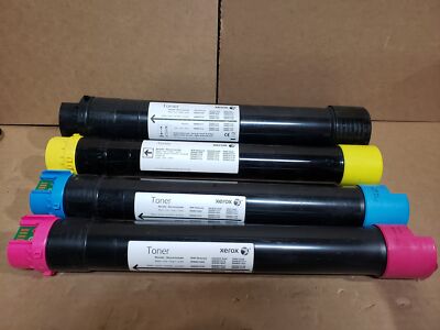 Genuine Set Xerox Workcentre 7525 Toner 006R01513 006R01514 006R01515 ...