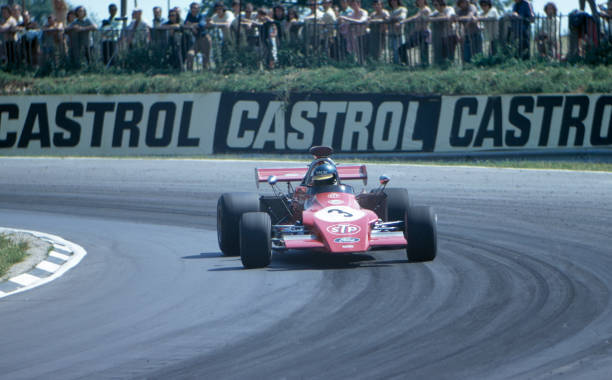 Ronnie Peterson Drives The Stp March Racing Team March 721G Cosworth ...