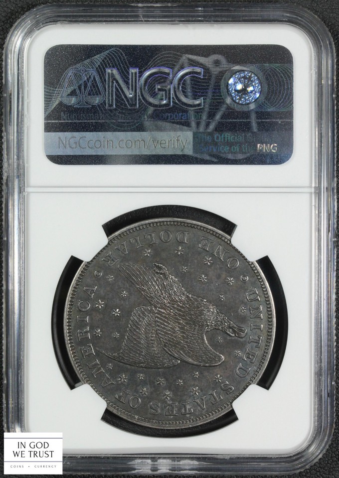 1836 J-60, Die Alignment I, Proof Pattern Gobrecht Silver Dollar NGC PF ...