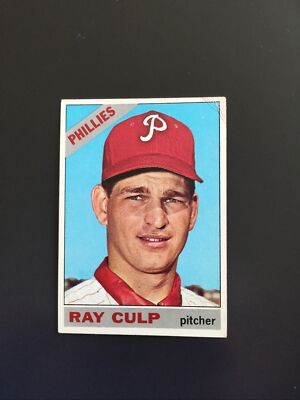 1966 Topps Baseball # 4 Ray Culp Phillies | eBay