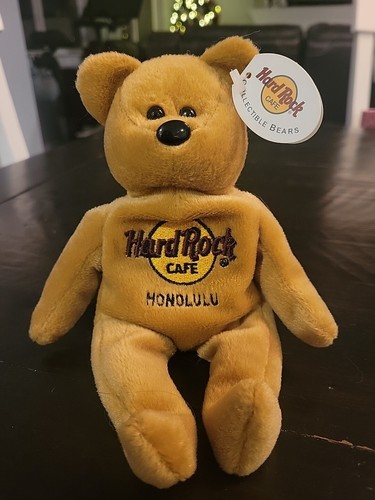 Hard Rock Cafe HONOLULU 8" Plush Collectible Bear Isaac Beara 1st in ...