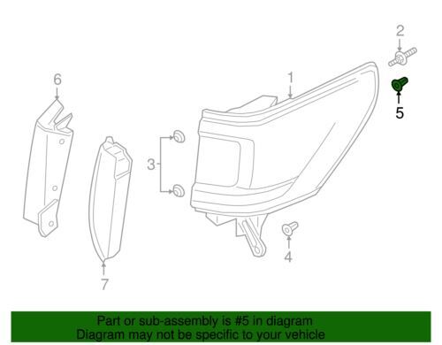 OEM NEW Ford 2015-2020 Expedition F-150 F-250 SD Tail Lamp Retainer ...
