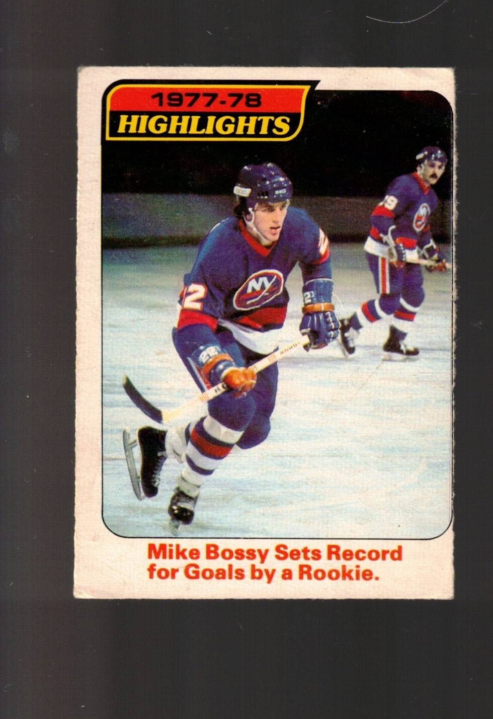 O PEE CHEE 78/79 MIKE BOSSY ROOKIE GOALS CARD # 1 NEW YORK ISLANDERS | eBay