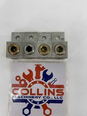 Square D LA 301-1 Aluminum Mechanical Lug 6-300MCM CU7AL7 Lot of 4 | eBay