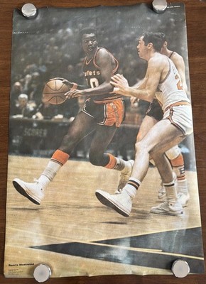 1979 Sports Illustrated Earl Monroe Washington Bullets Poster #2B1 24 X ...