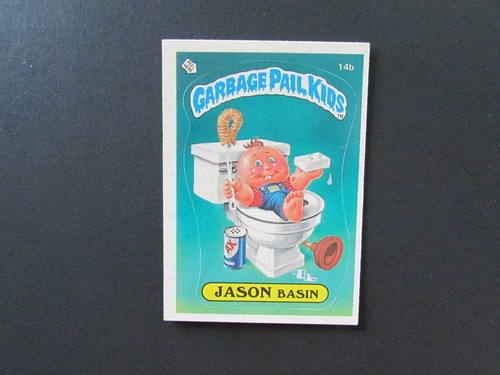 1985 Topps Garbage Pail Kids 1st Series 1 Matte Set Break #14b Jason ...
