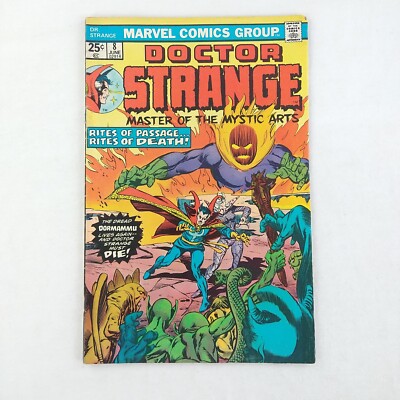 Doctor Strange #8 Dormammu Clea Cover (1975 Marvel Comics) See Other ...