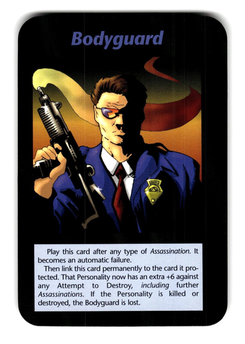Bodyguard Base Set card INWO Illuminati New World Order Game | eBay