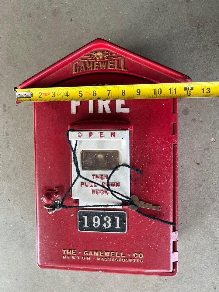 Vintage Gamewell Fire Call Box | eBay