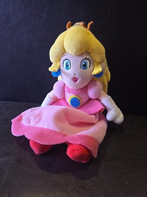 Super Mario Princess Peach Plush Toy 2017 Doll 10” | eBay