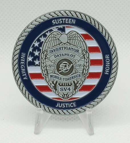 DataPilot Investigator Mobile Forensics SV4 Challenge Coin | eBay