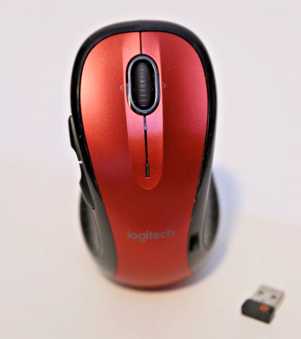 Logitech Wireless Mouse Red
