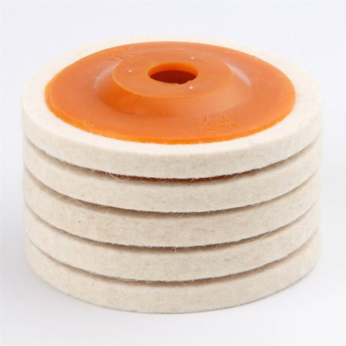 Wool Felt Sanding Disc Buffing Polishing Wheel Pad Woodworking Grinding ...