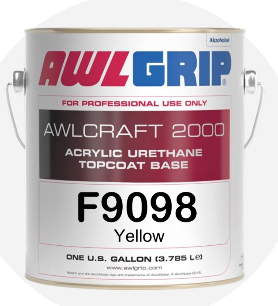 Awlgrip Awlcraft 2000 Acrylic Urethane Topcoat YELLOW Base (GS) G9280 ...