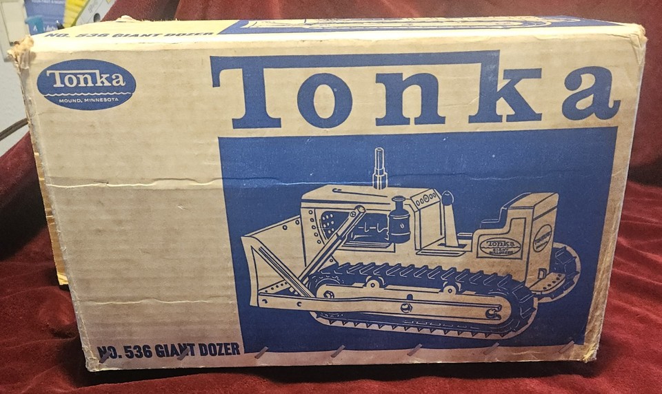 Tonka Giant Dozer NO. 536 Box only | eBay