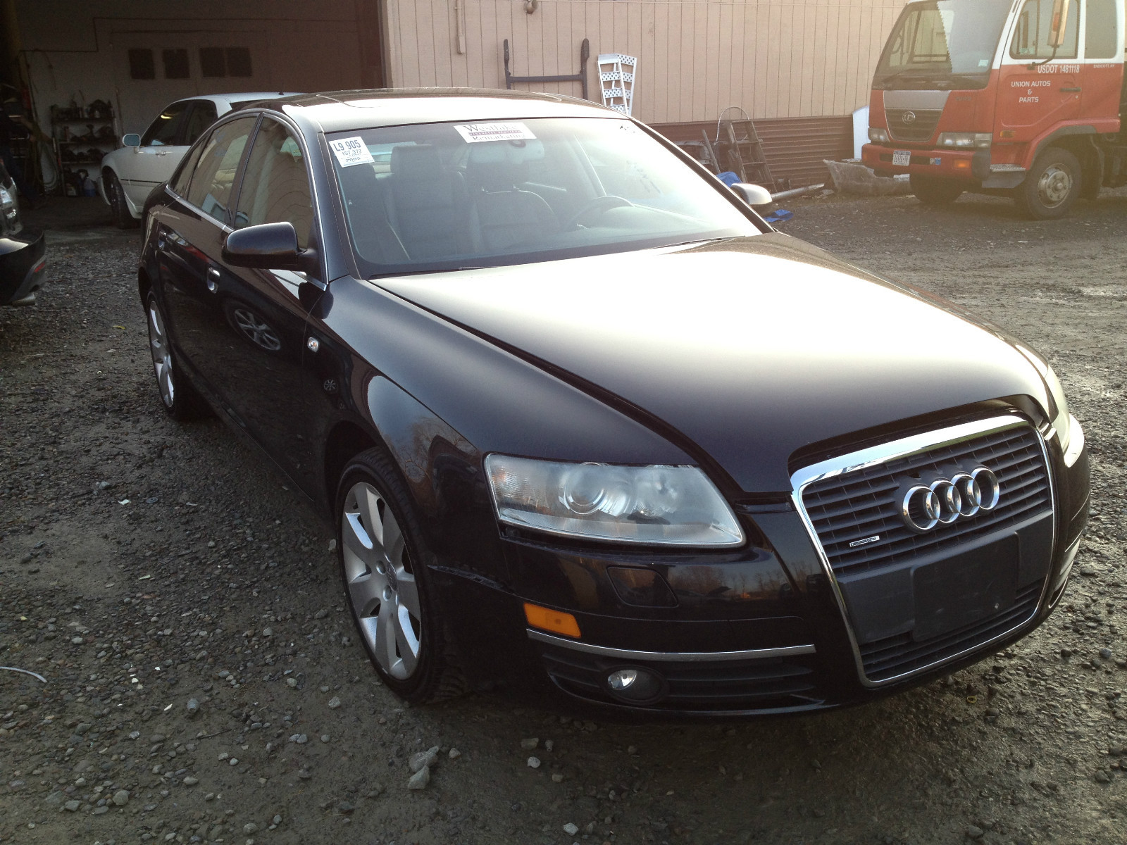 05 AUDI A6 RIGHT SIDE FRONT SEAT BELT ASSEMBLY TAN NOK | eBay