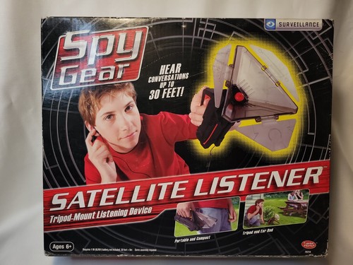 SPIN MASTER SECRET AGENT SPY GEAR - SPY LISTENER HEARS UP TO 30 FEET ...