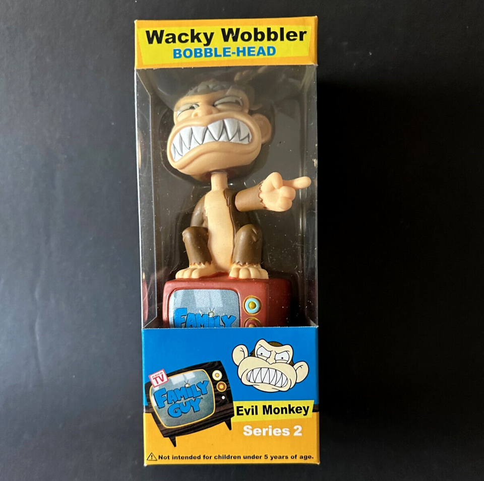 Evil Monkey Bobble-Head 16Cm Funko Wacky Wobbler 830395080772| eBay