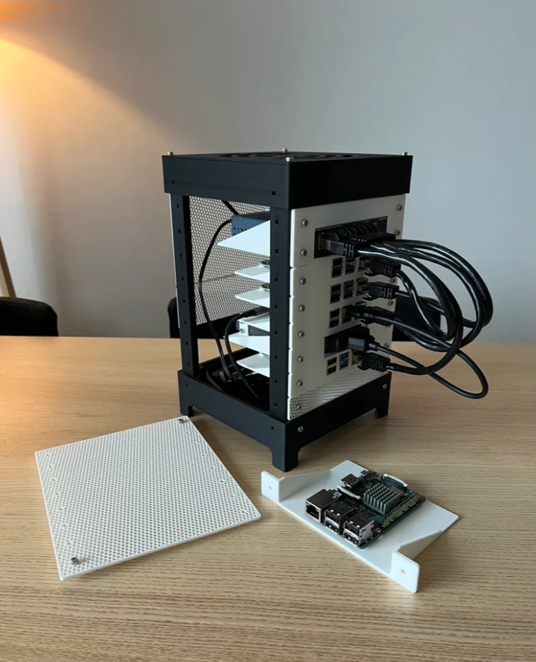 Microlab Modular Server Rack Kit – Homelab / Raspberry Pi / NAS | eBay