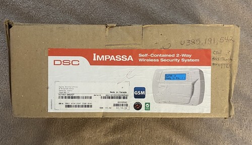 DSC Impassa Kit 457-96GADT Self-Contained 2Way Wireless Security System ...