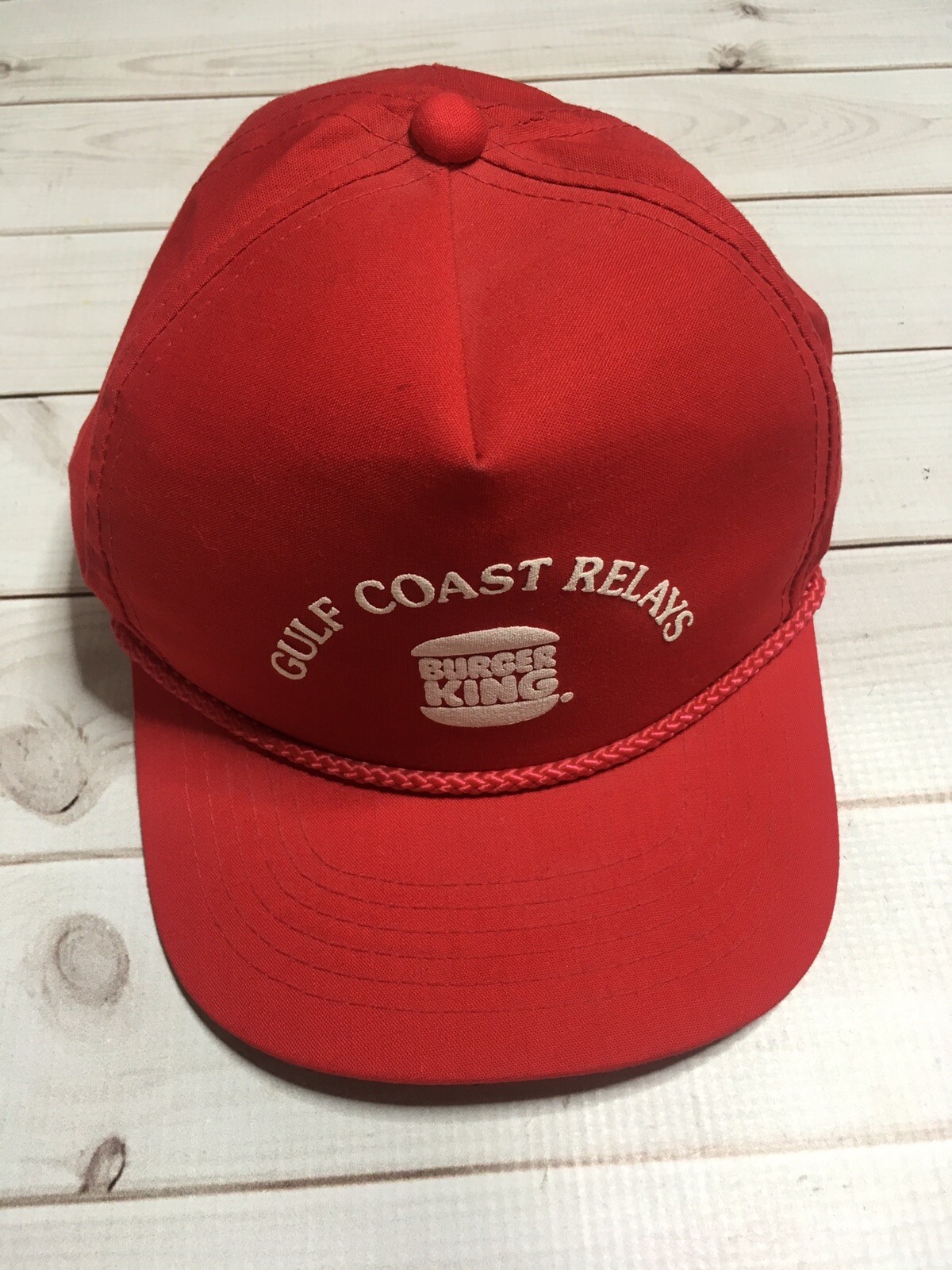 Vintage Burger King SnapBack Hat Whopper Hamburger Cap Snapback Hat ...