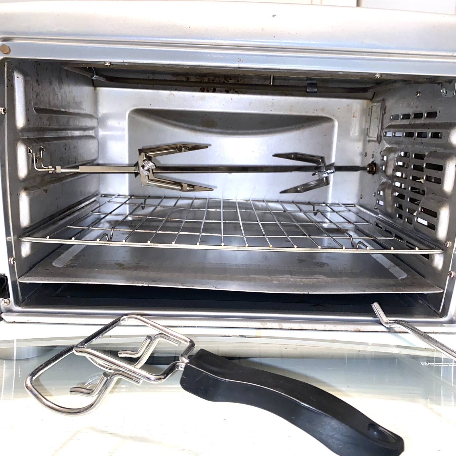 Euro-Pro Digital Rotisserie Convection Toaster Oven w/Dehydrate Option ...