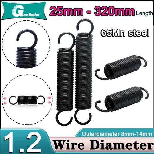 Expansion 1.2mm Wire Dia Spring Tension Extension Expanding Return Pull ...