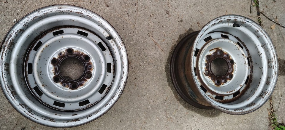 1967-1972 chevy truck rally rims 6 lug oem | eBay