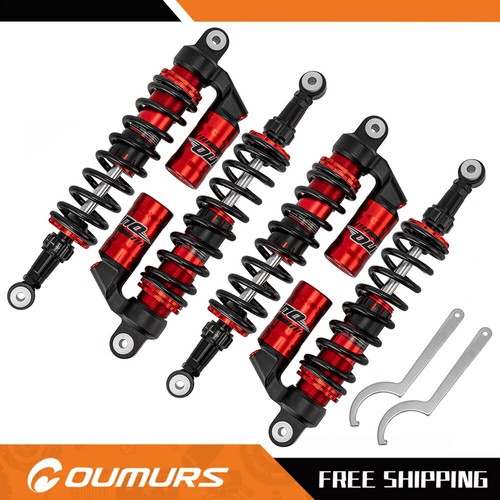 UPGRADED FRONT & REAR AIR SHOCKS ABSORBERS SET FOR POLARIS RZR 170 2009 ...
