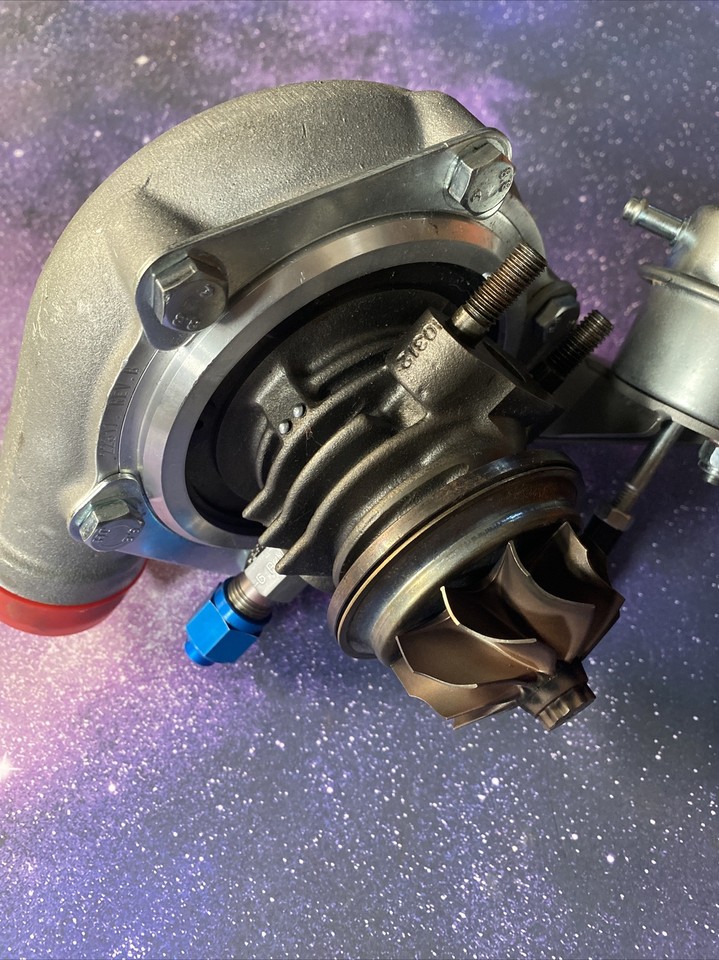 TURBONETICS T25 G25-550 TNX GT25R BILLET BALL BEARING TURBO Garrett ...