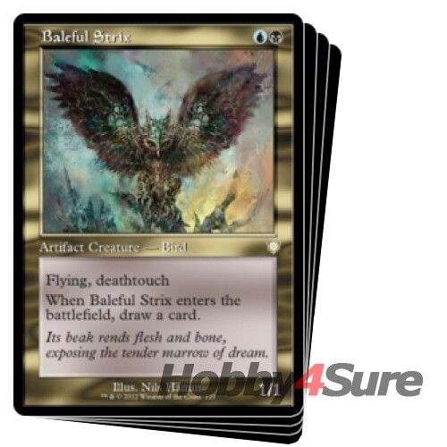 Baleful Strix X4 M/NM Magic: The Gathering MTG The Brothers' War ...