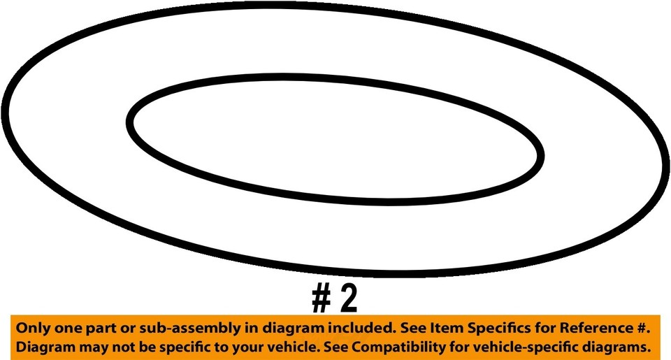 GM OEM 99-17 Aura Exhaust Components-Converter Pipe Gasket 24505057 | eBay