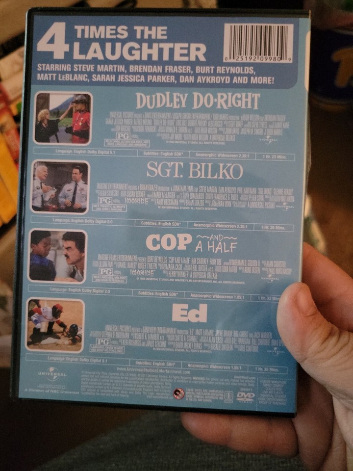 4 Movie Marathon: Family Comedy Collection - Brand New - DVD ...