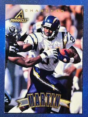 Tony Martin 1997 Pinnacle Football #98 San Diego Chargers | eBay
